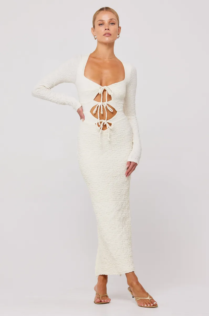 Simone Dress in Ivory | Parallel