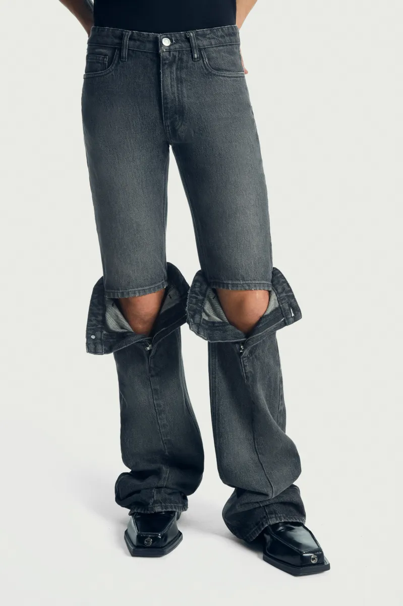 Open Knee Jeans | Parallel