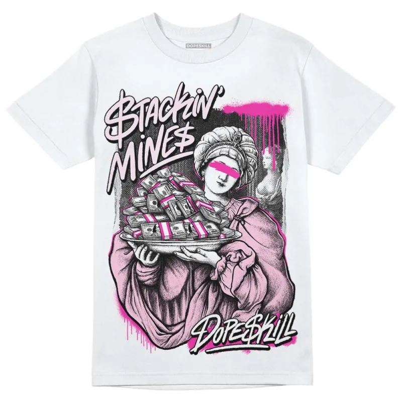 Pink Collection DopeSkill T-Shirt Stackin Mines Graphic | Parallel