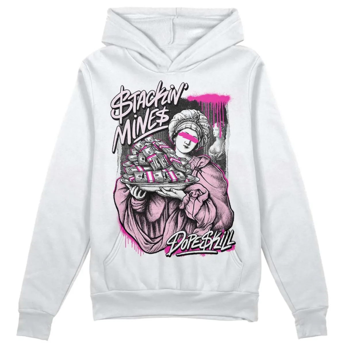 Pink Collection DopeSkill Hoodie Sweatshirt Stackin Mines Graphic ...