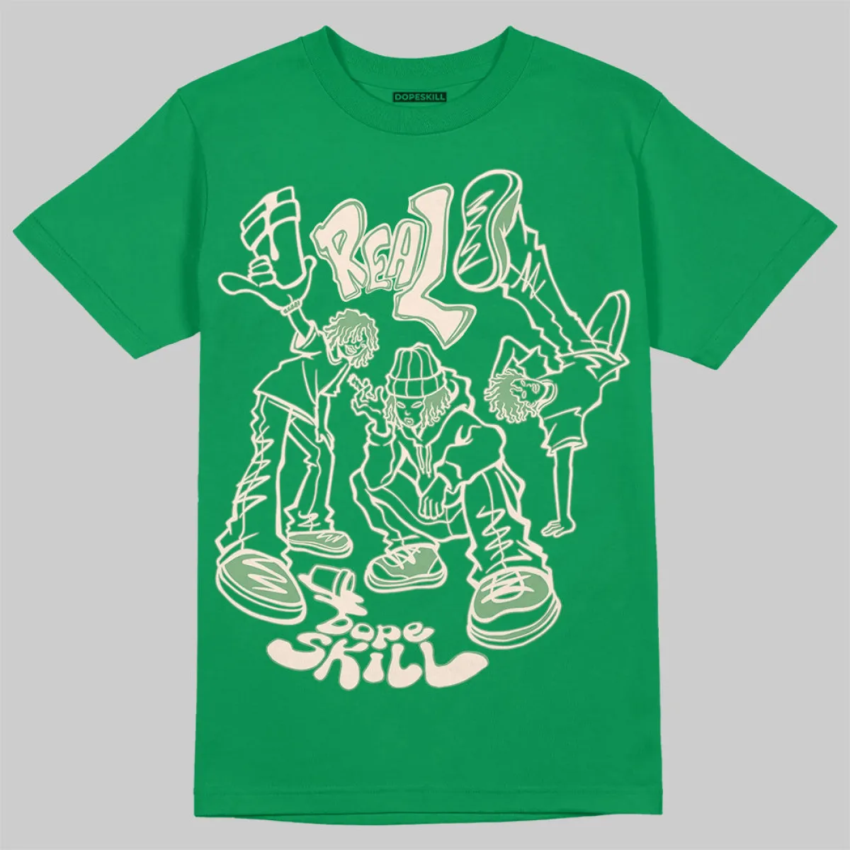 SP Nina Chanel Abney Bicoastal 3s DopeSkill Green T-shirt Real Y2K ...