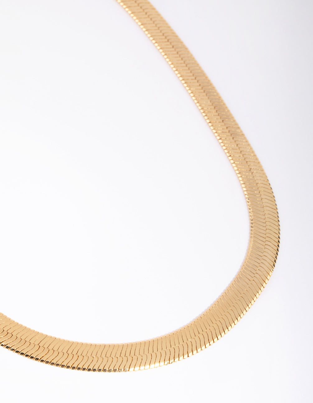 Gold Plated Snake Chain Necklace | Parallel