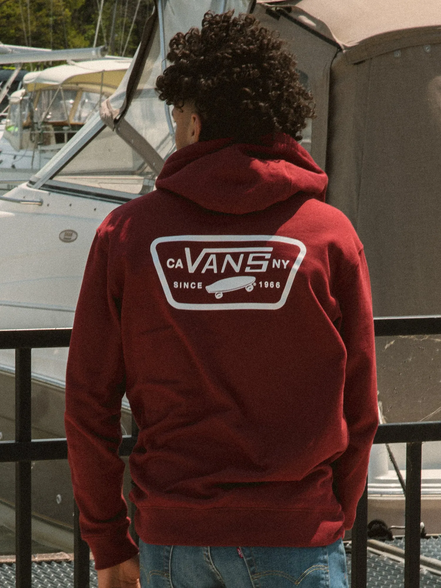 VANS FULL PATCHED PO II - DEEP RED | Parallel