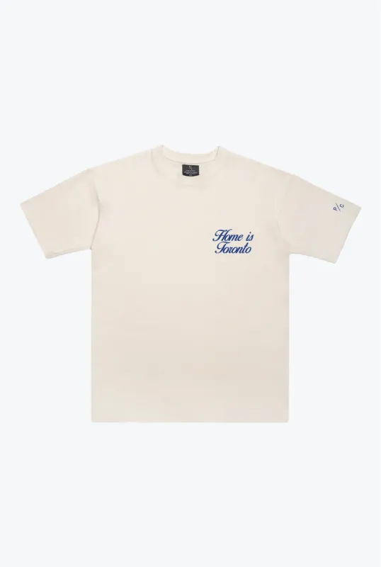 Home is Toronto Heavyweight T-Shirt - Ivory | Parallel
