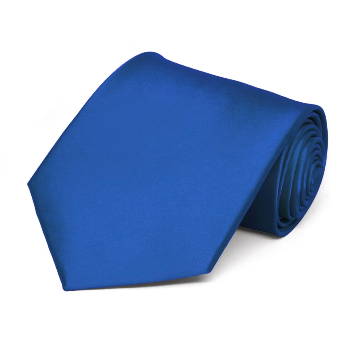 Royal Blue Solid Color Necktie | Parallel