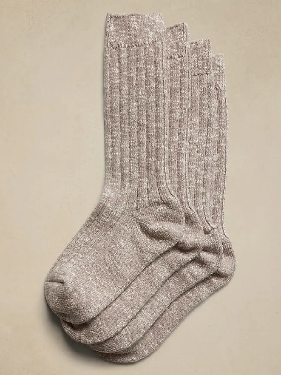 Marled Boot Sock 2-Pack | Parallel
