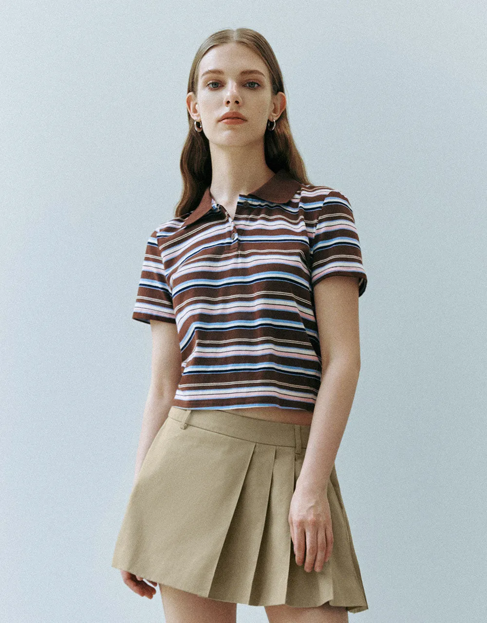 Striped Knitted T-Shirt | Parallel