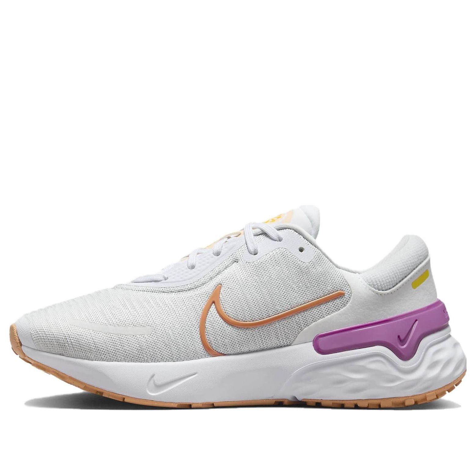 (WMNS) Nike Renew Run 4 'White Purple Orange' DR2682-102 | Parallel