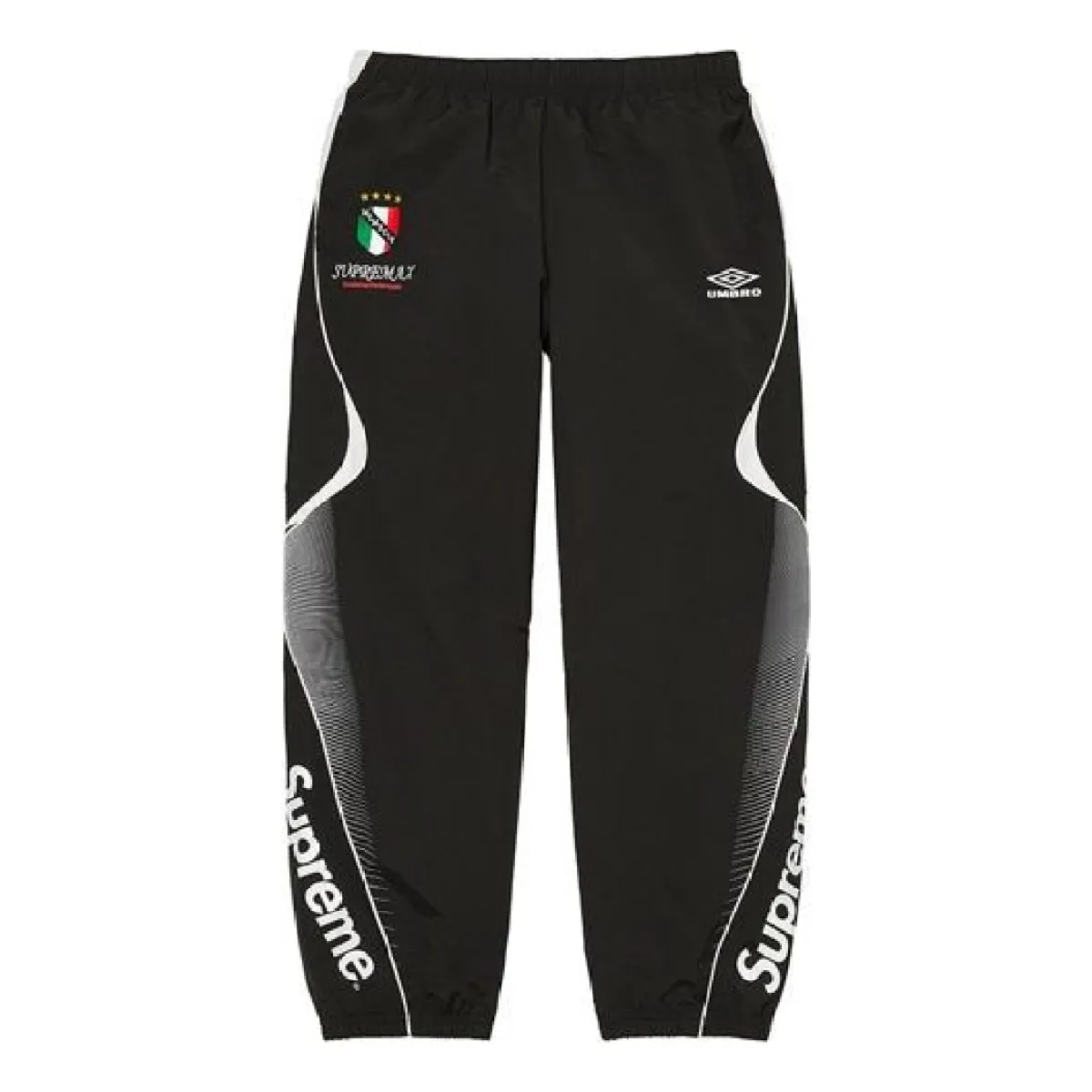 Supreme x Umbro Track Pants 'Black White' SUP-SS22-710 | Parallel