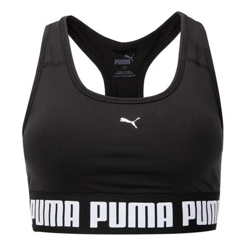 (WMNS) PUMA Training Strong Bra Top Medium Support 'Black' 522001-01 ...