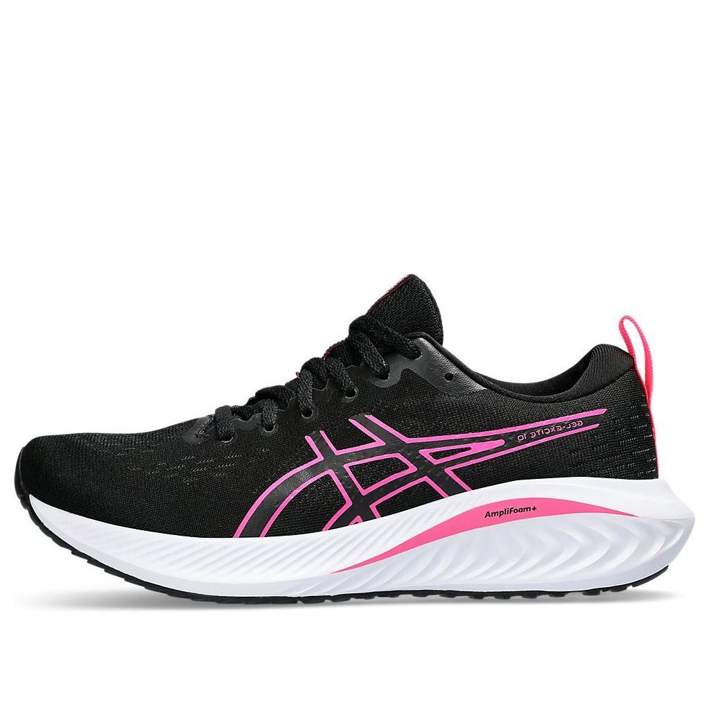 (WMNS) ASICS Gel-Excite 10 Wide 'Black Hot Pink' 1012B420-004 | Parallel