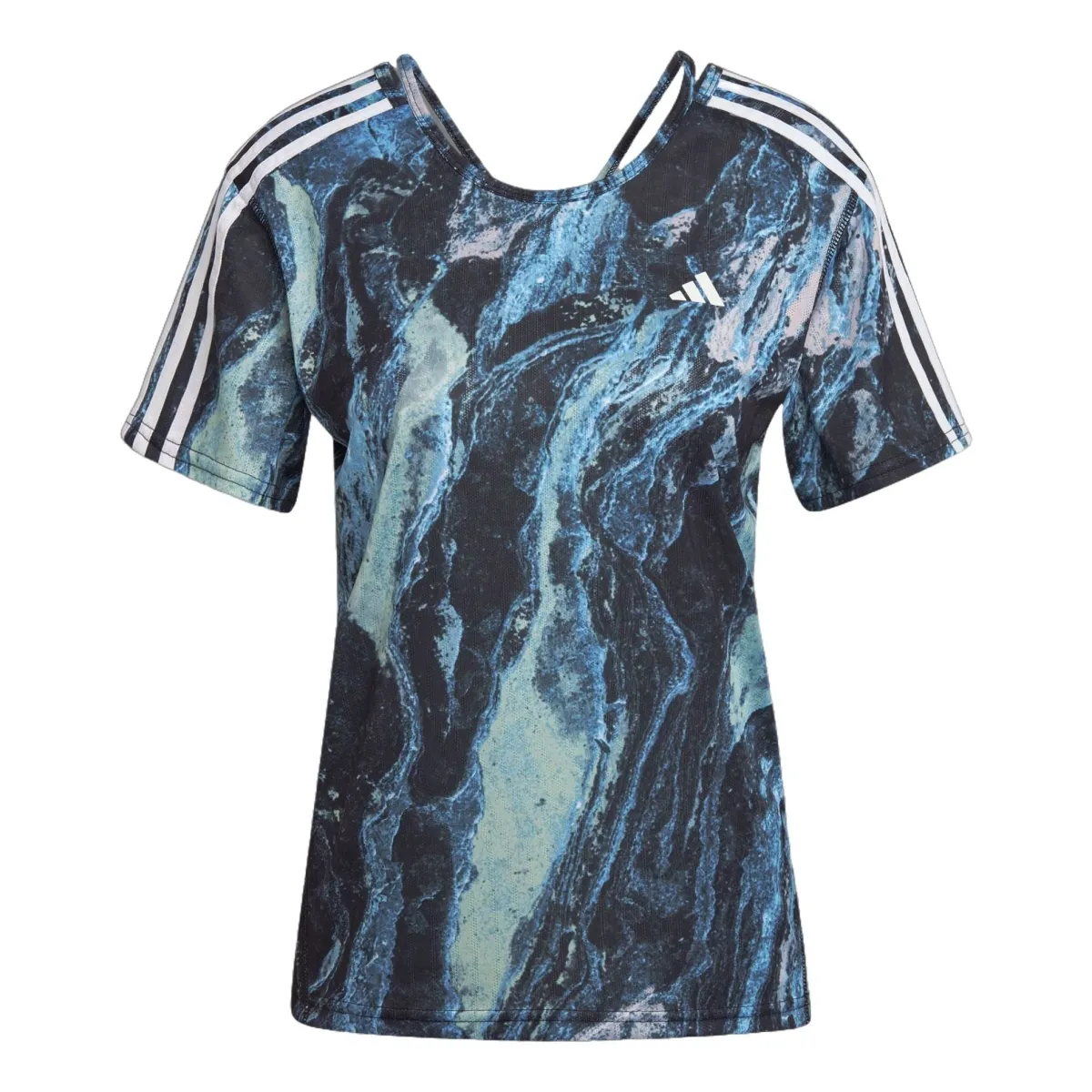 (WMNS) adidas Move for the Planet AirChill T-shirt Asia Sizing 'Blue ...