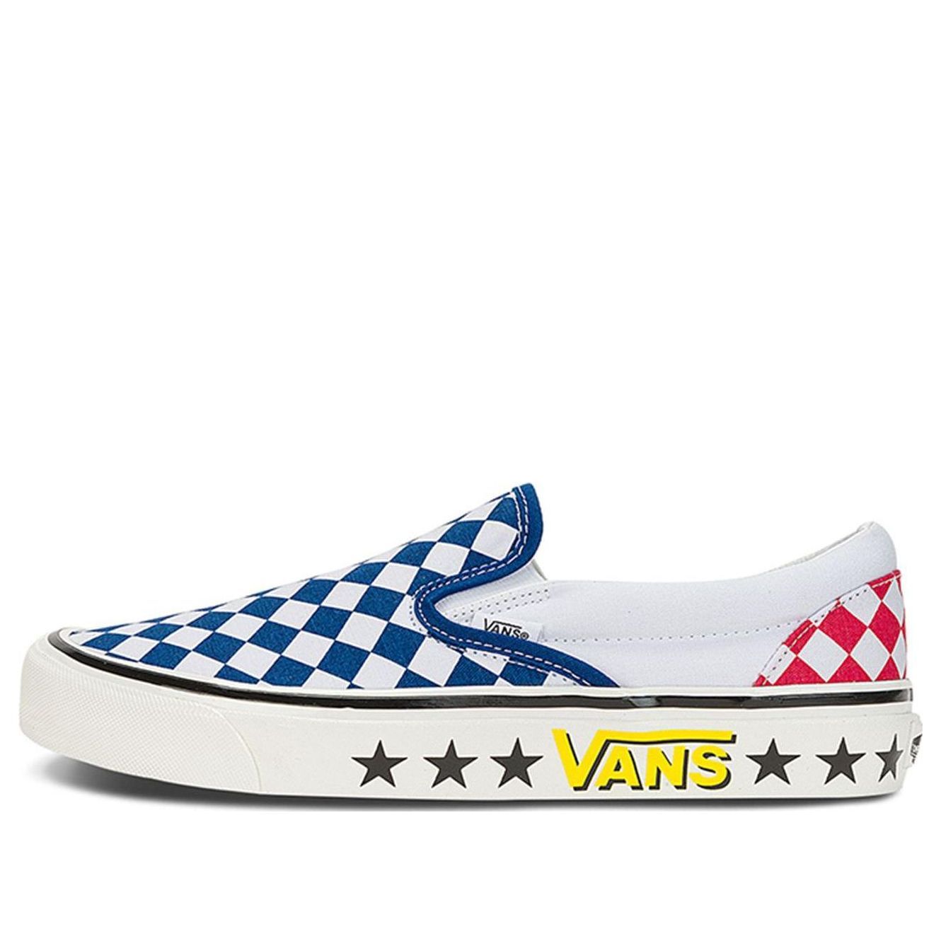 Vans Slip-On 98 DX 'White Red Blue' VN0A7Q58Y6Z | Parallel