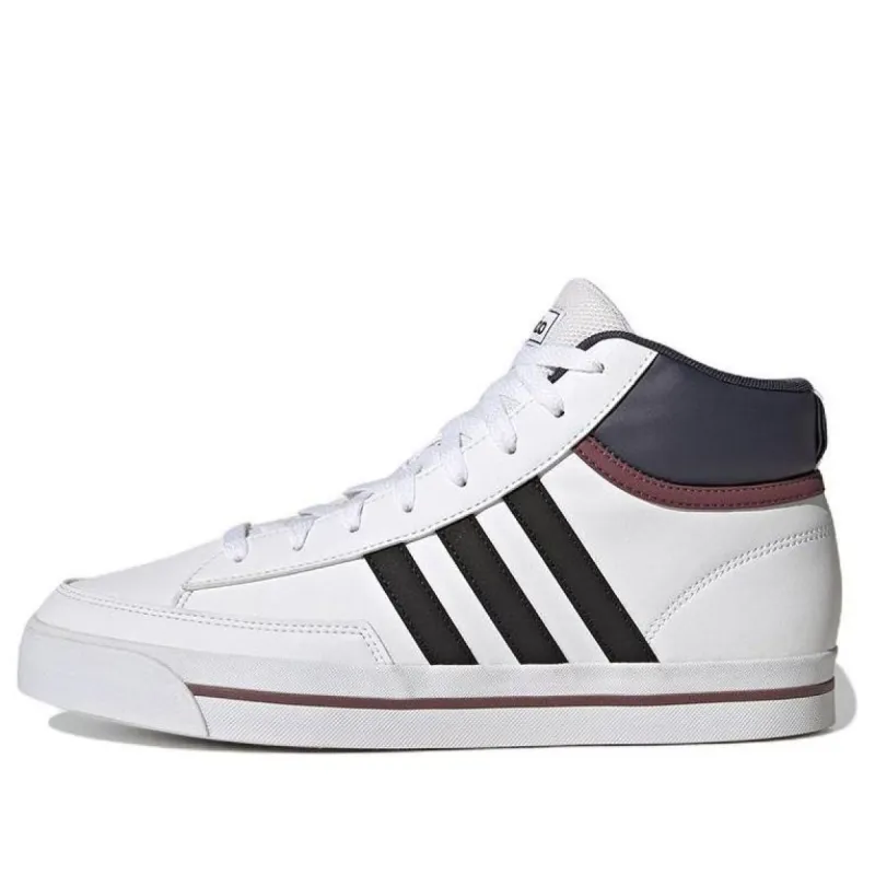 adidas neo Retrovulc Mid Skateboarding 'White' GW6682 | Parallel