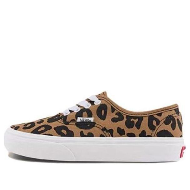 (GS) Vans Authentic Skate Shoes 'Tan Black' VN000WWXC33 | Parallel