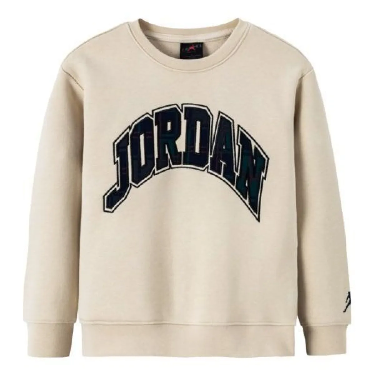 (GS) Air Jordan Words Pullover Sweatshirt 'Beige' JD2242063GS-002 ...
