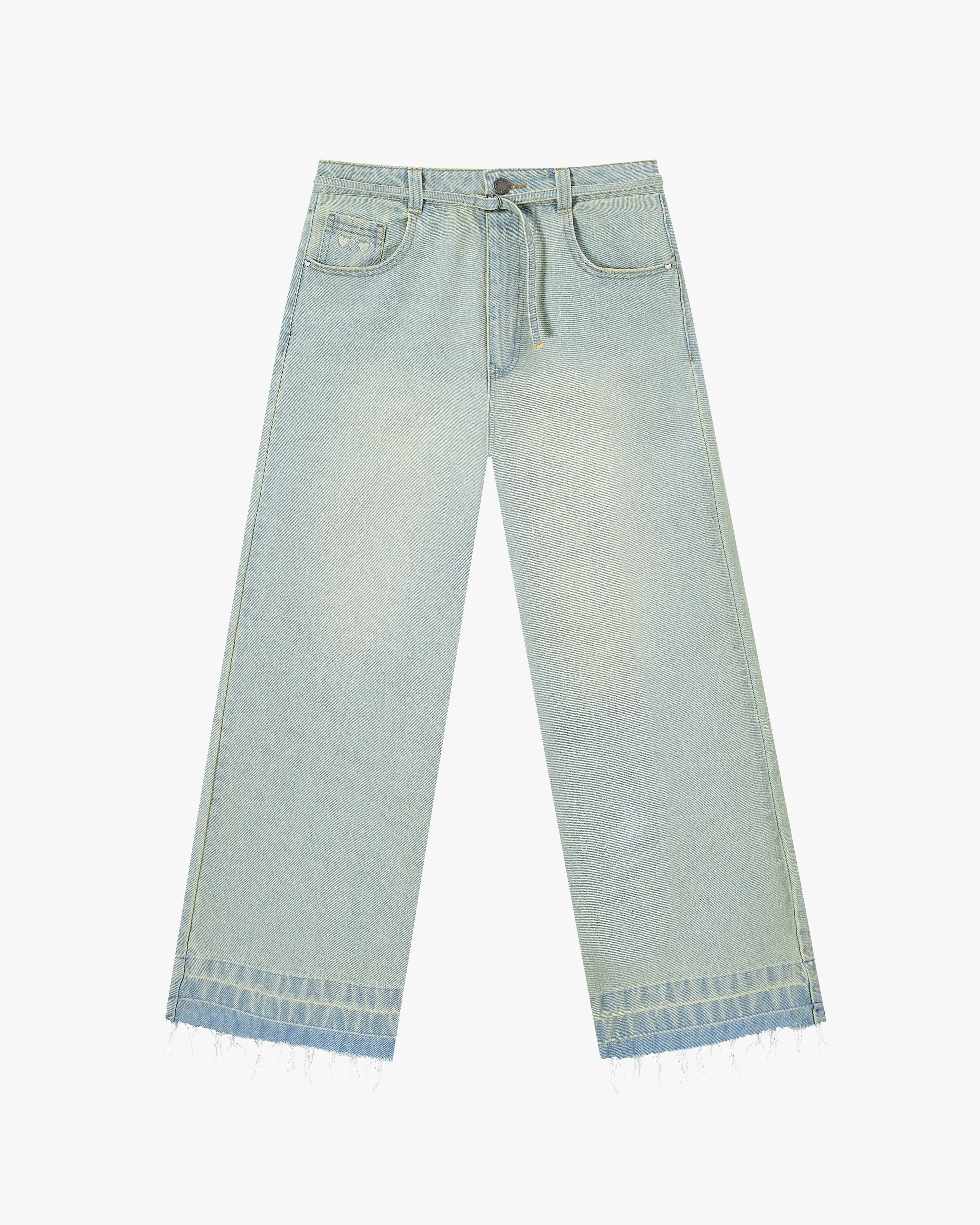 OLD BAGGY DENIM PANTS SAND DUST | Parallel