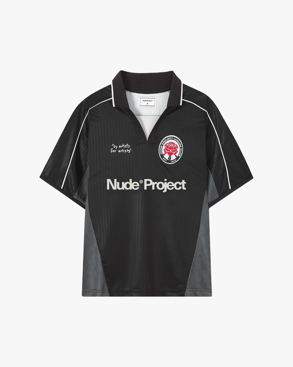 Basic Football Tee Black | Parallel