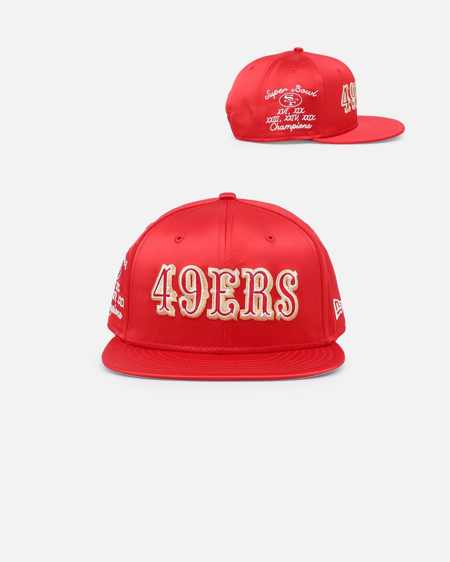 New Era San Francisco 49ers 'Satin Script' 9FIFTY Snapback OTC | Parallel