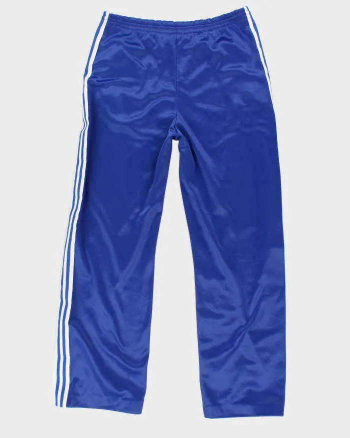 70s / 80's Vintage Men's Blue Adidas ATP Tracksuit Bottoms - M/32 ...