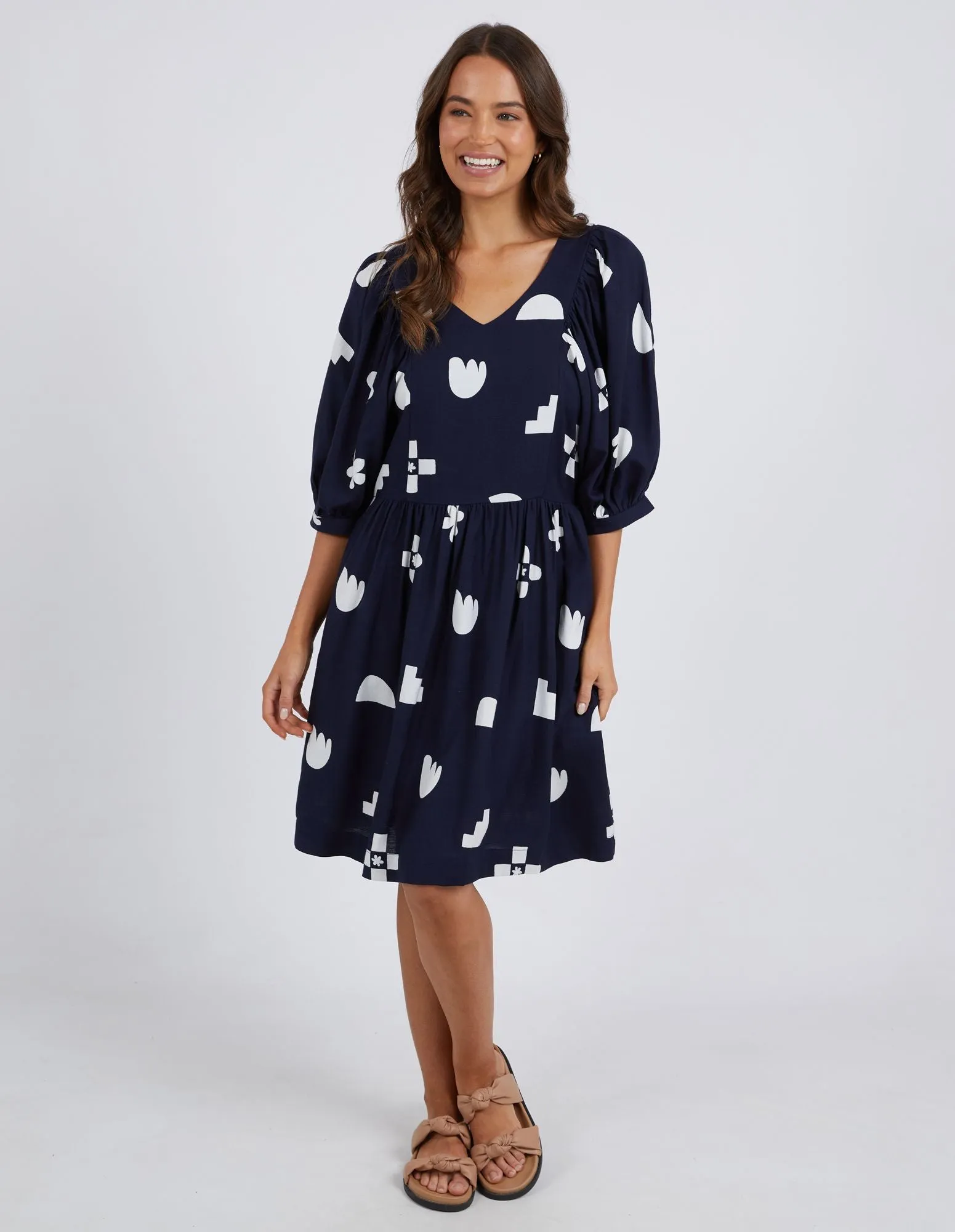 Elm Ellipse Dress Print | Parallel