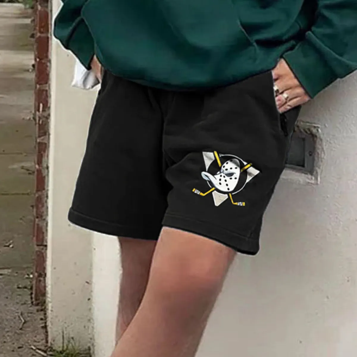 Mighty Ducks Men's Sports Drawstring Shorts | Parallel