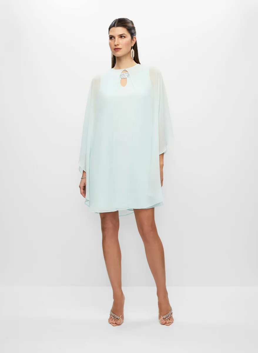 Joseph Ribkoff - Keyhole Opening Dress | Parallel
