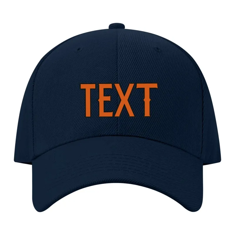Custom Navy Blue Green Hat | Parallel