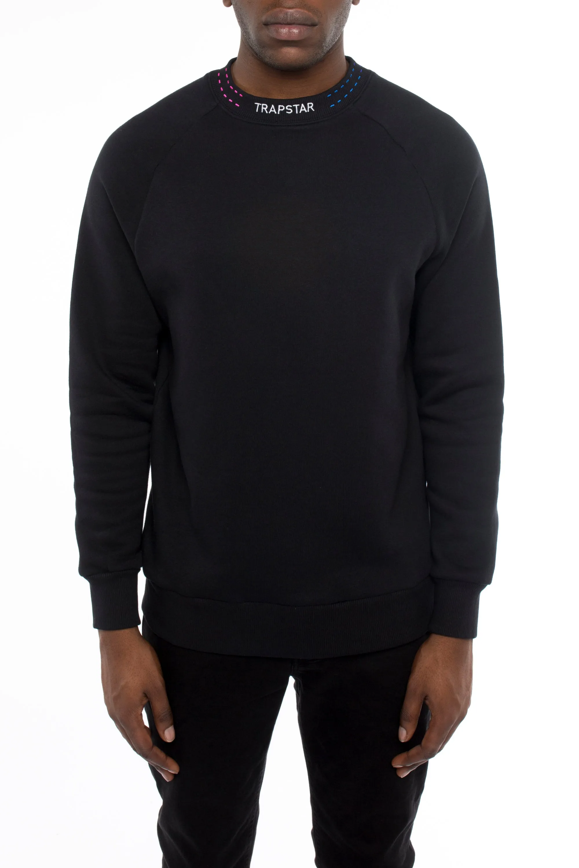 Trapstar Orbit Crewneck - Black | Parallel