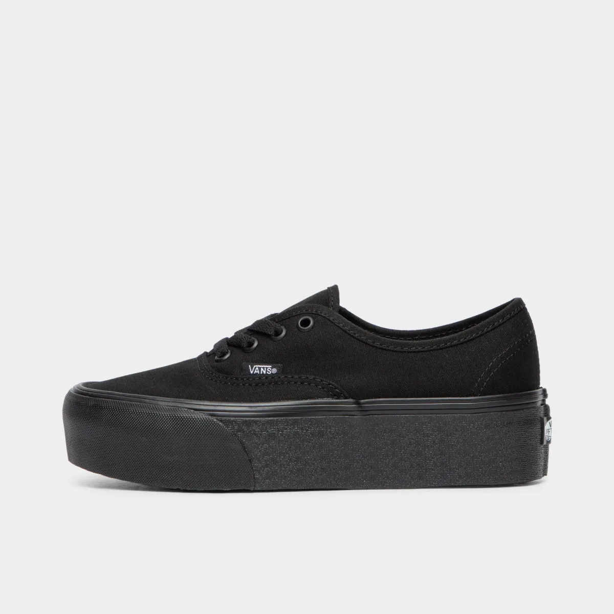 Vans Women's Authentic Stackform Canvas Black / Black | Parallel