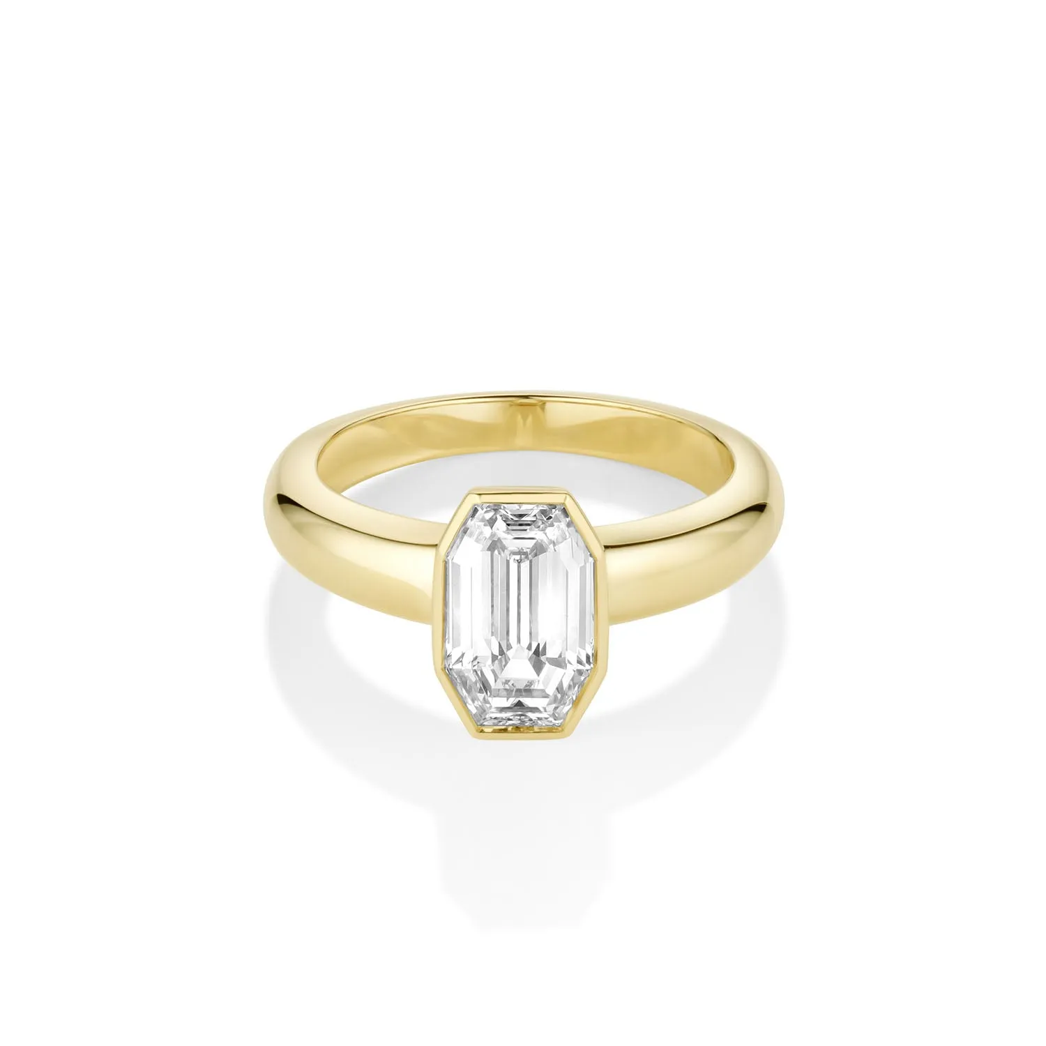 2.03ct Octagon Diamond Ring | Parallel