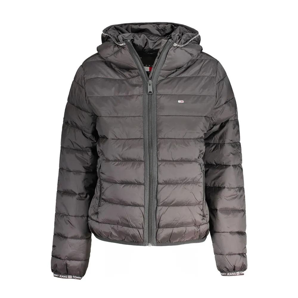 Black Polyester Jackets & Coat | Parallel