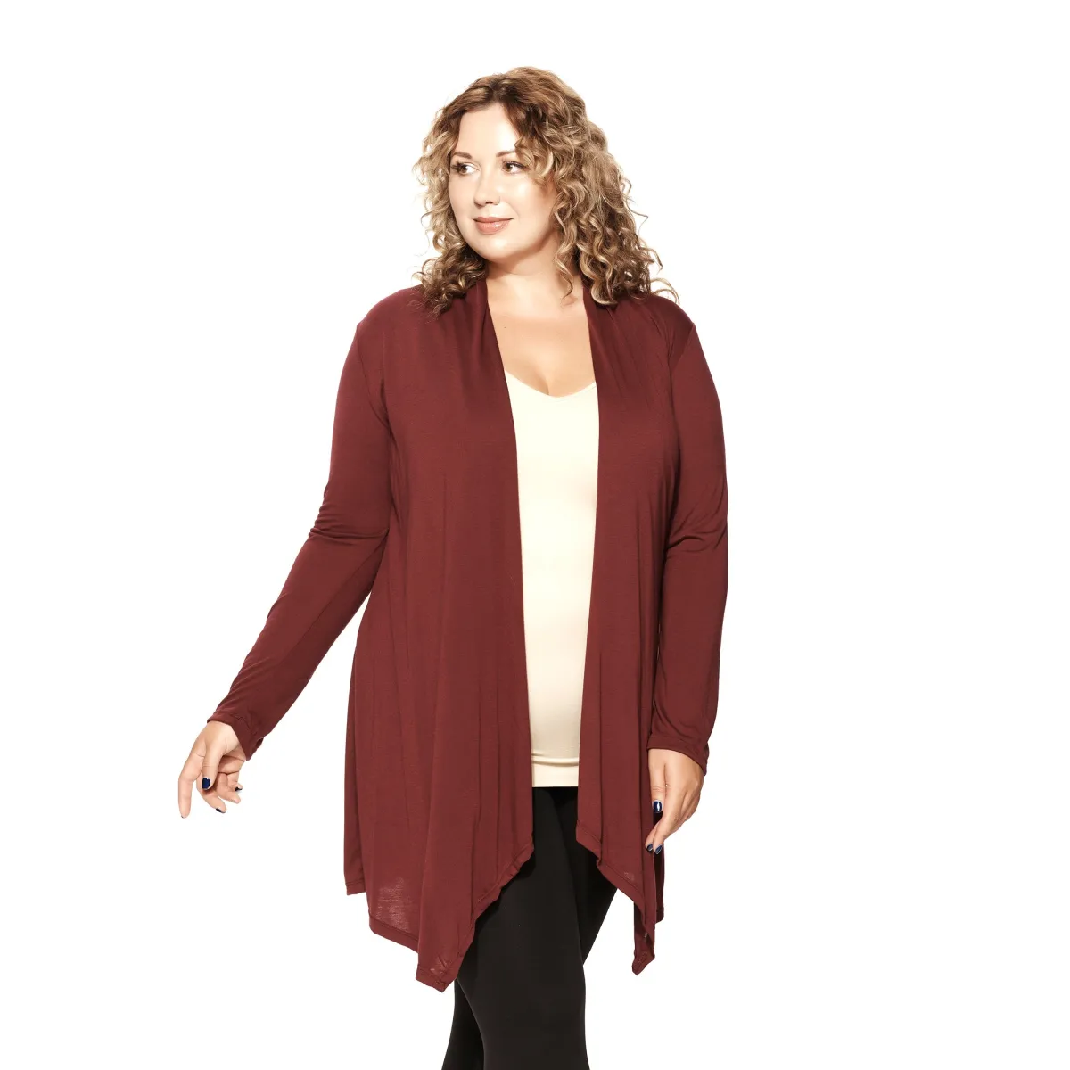 Plus Long Cardigan | Parallel