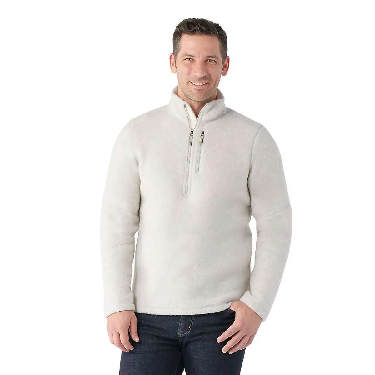 Smartwool Mens Hudson Trail Fleece Half Zip Sweater | Parallel