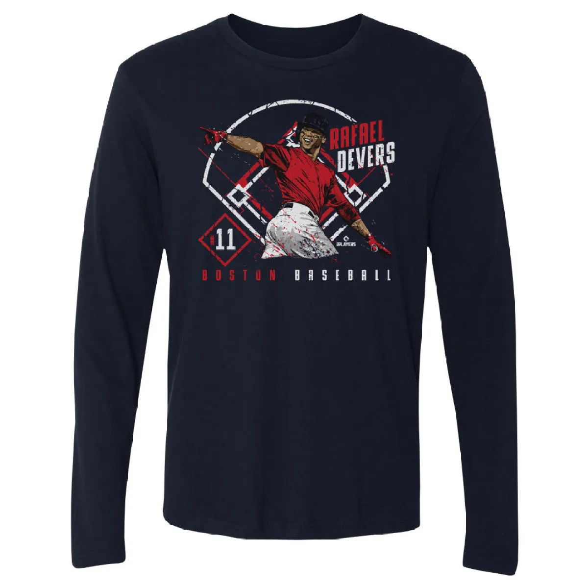 Rafael Devers Boston Ballpark WHT | Parallel