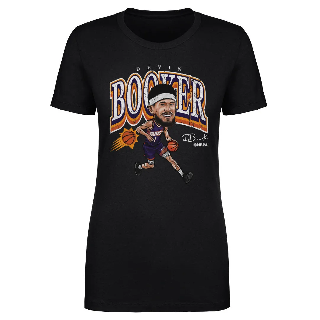 Devin Booker Phoenix Suns Cartoon WHT | Parallel