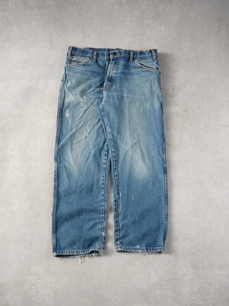 Vintage 90s Light Blue Dickies Workwear Denim Jeans (36x29) | Parallel