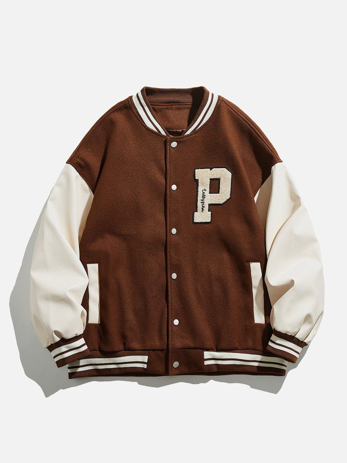 Aelfric Eden Embroidery Letters Varsity Jacket | Parallel