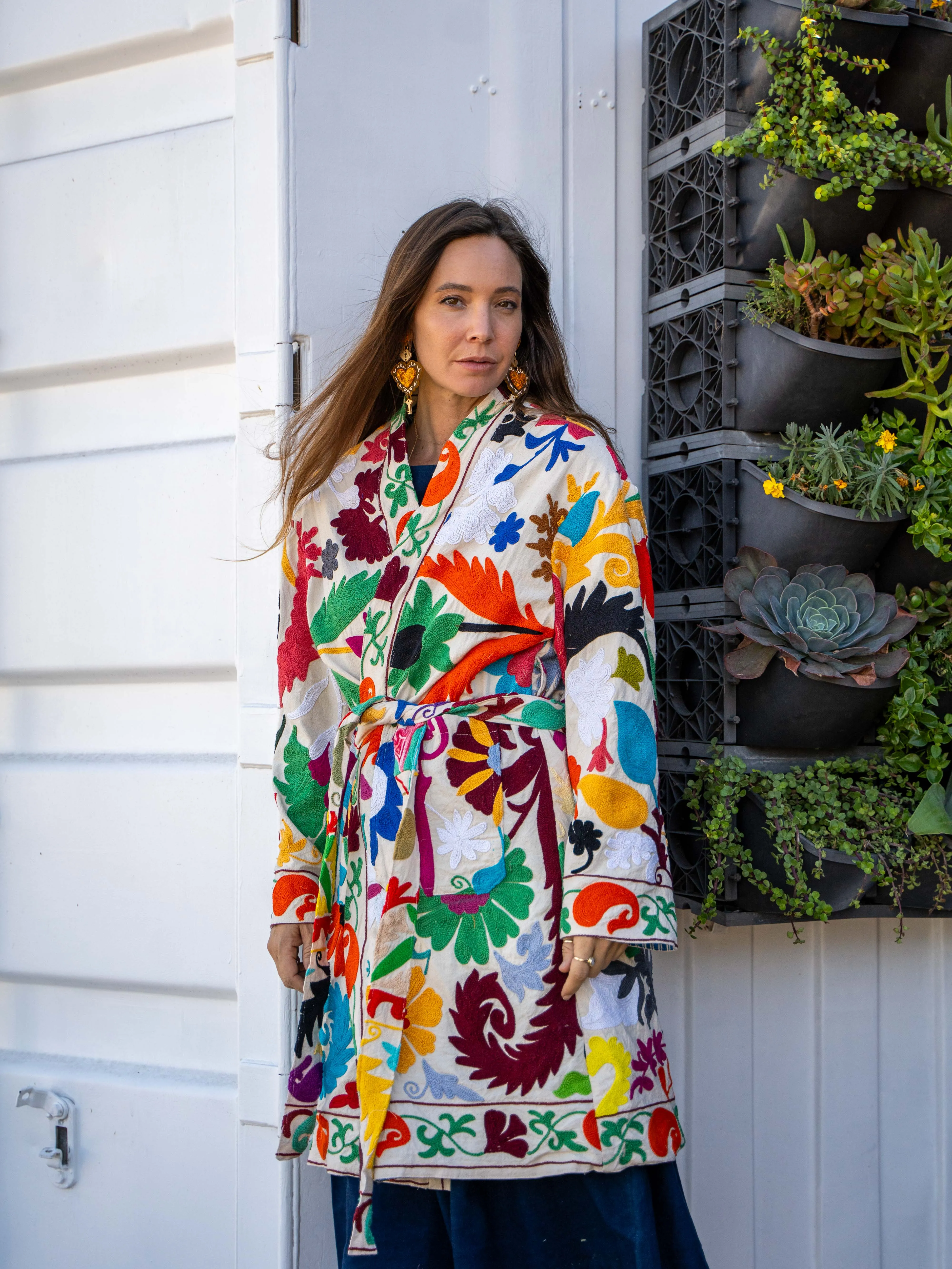 Hand Embroidered Coat | Parallel