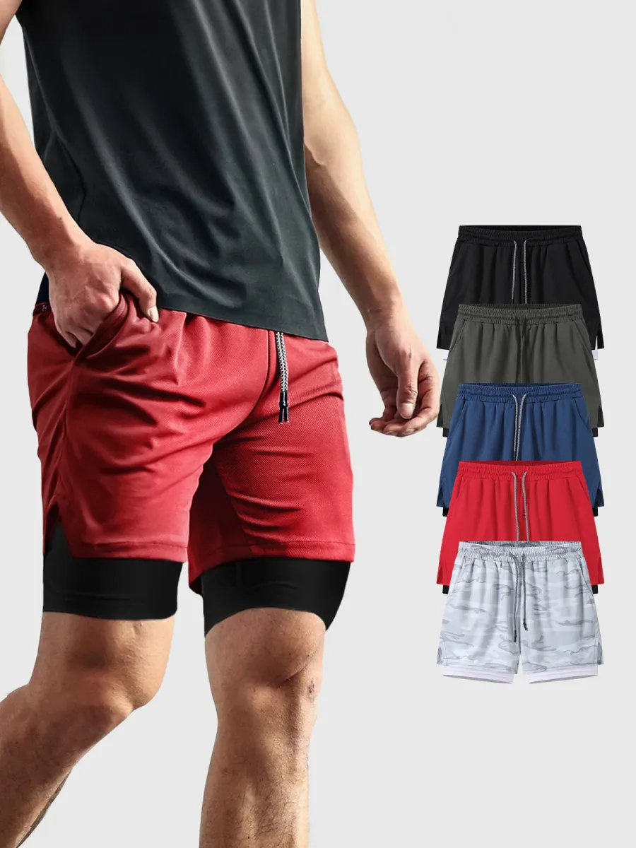 5-Pack 7" Kinetic Pocket Lined 2 in 1 Mesh Short | Parallel