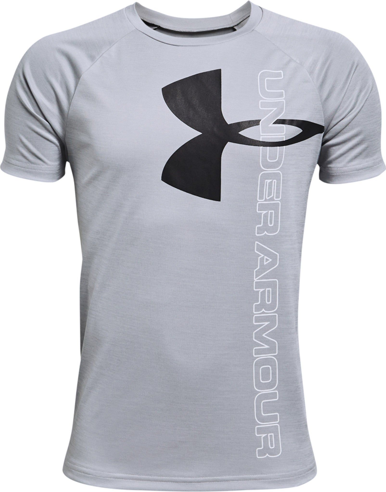 Tech Split Logo Hybrid Short Sleeve T-Shirt - Boys|-|T-shirt à manches ...