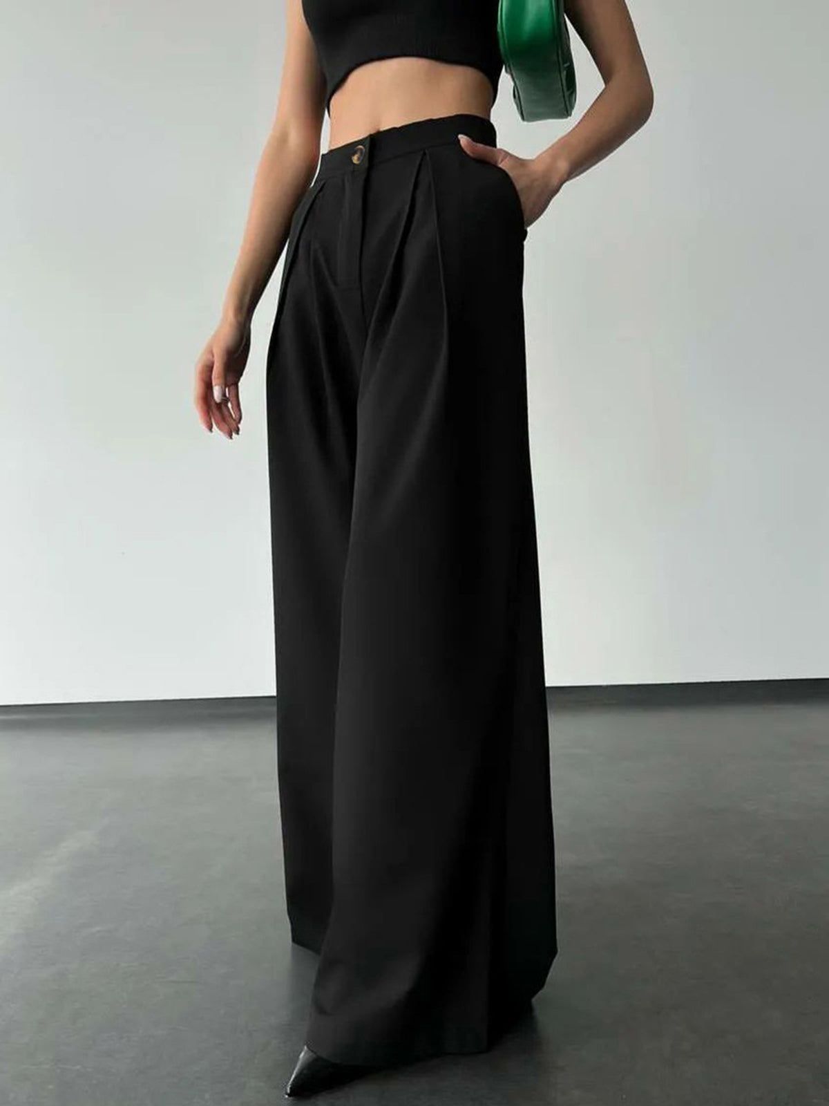 Effortless Oversized Wide Leg Pants | Parallel