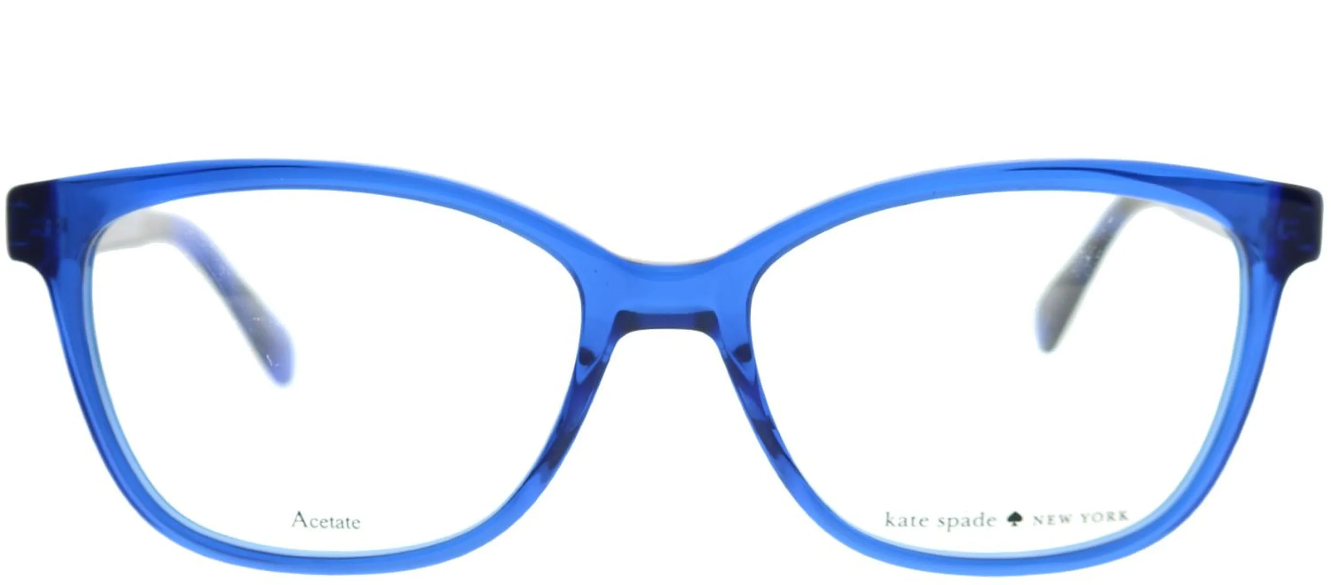 Kate Spade KS Emilyn PJP Square Plastic Blue Eyeglasses with Demo Lens ...