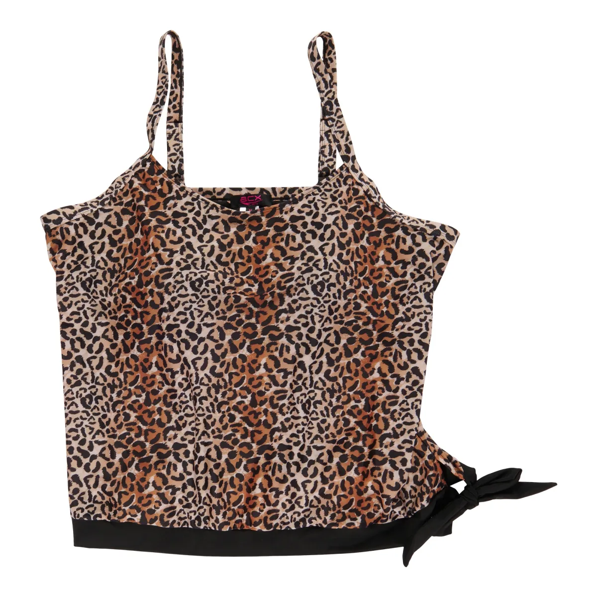 ACX Active Women's Plus Animal Print Tankini Top | Parallel