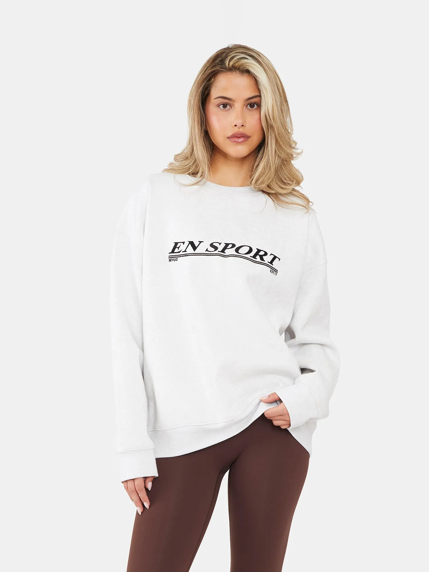 Oversized Crewneck | Grey | Parallel
