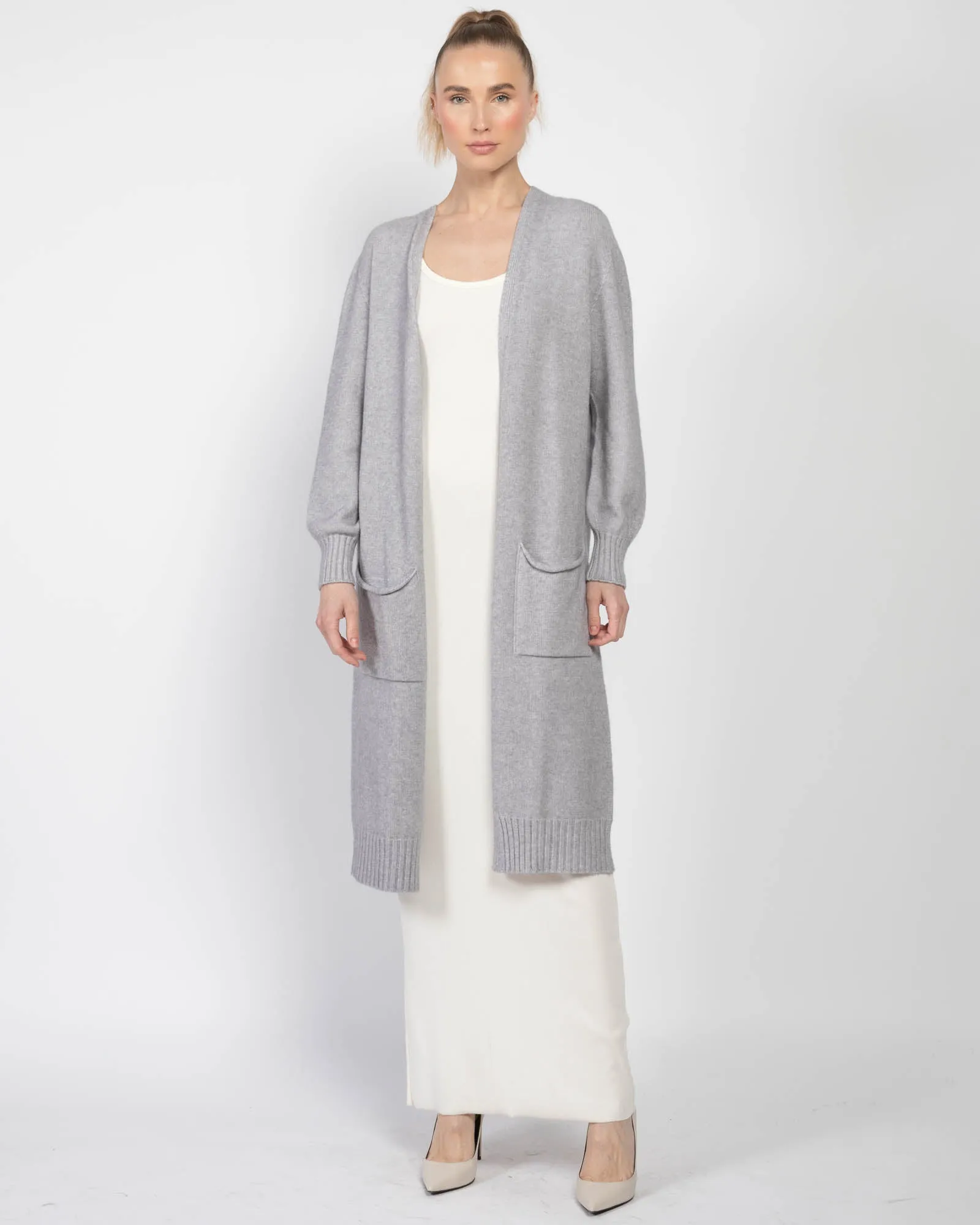 Long Cardigan No Buttons | Parallel