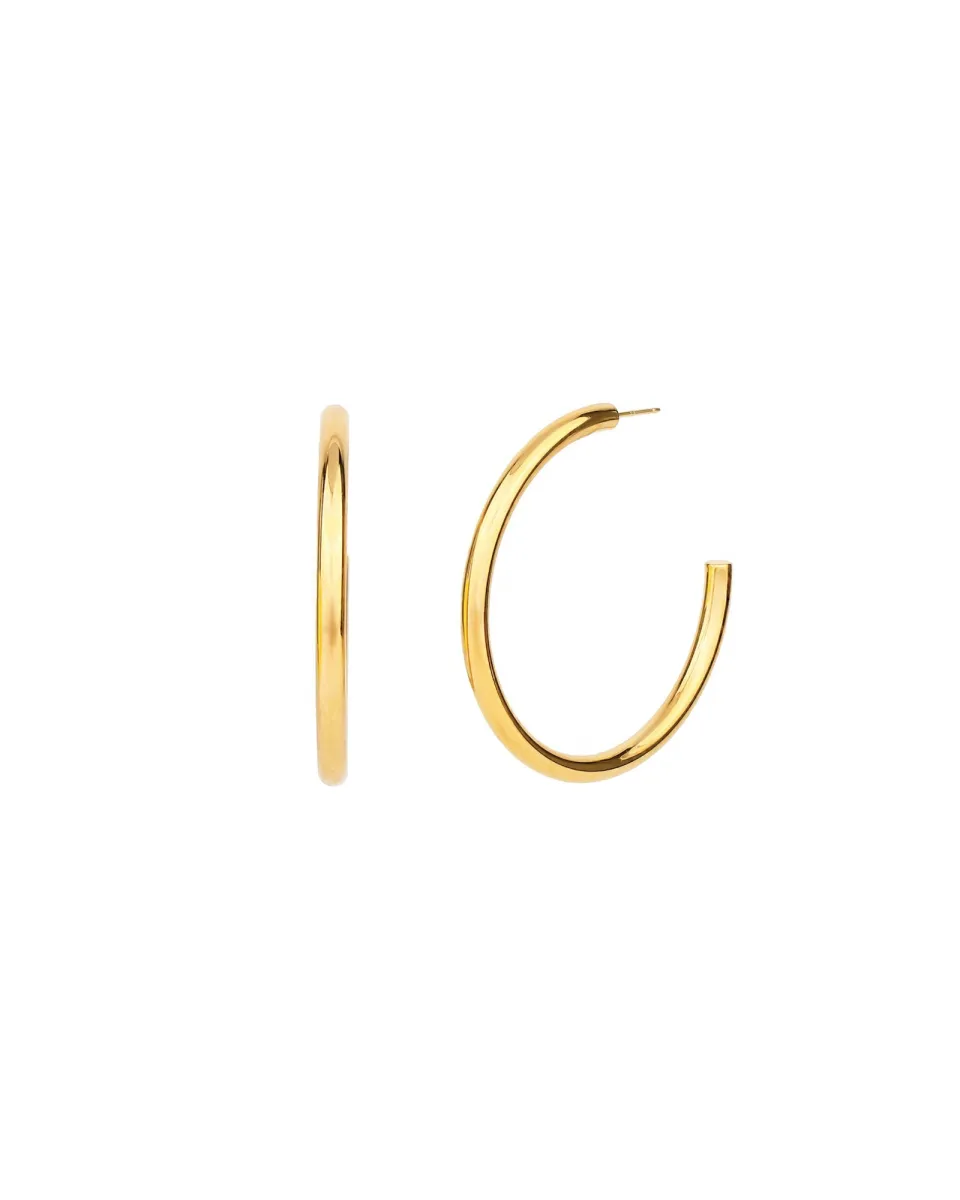 Classic Hoops | 50mm | Parallel