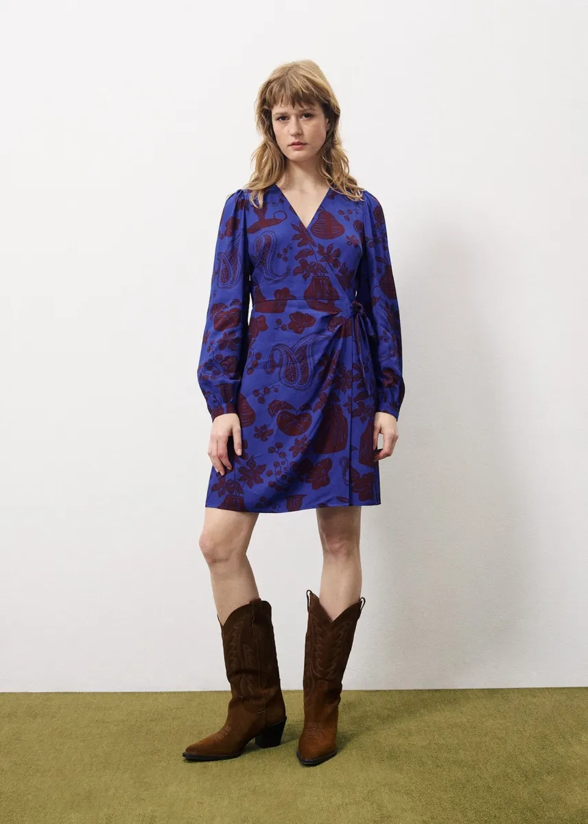 Robe BAKHTA Flora blue | Parallel