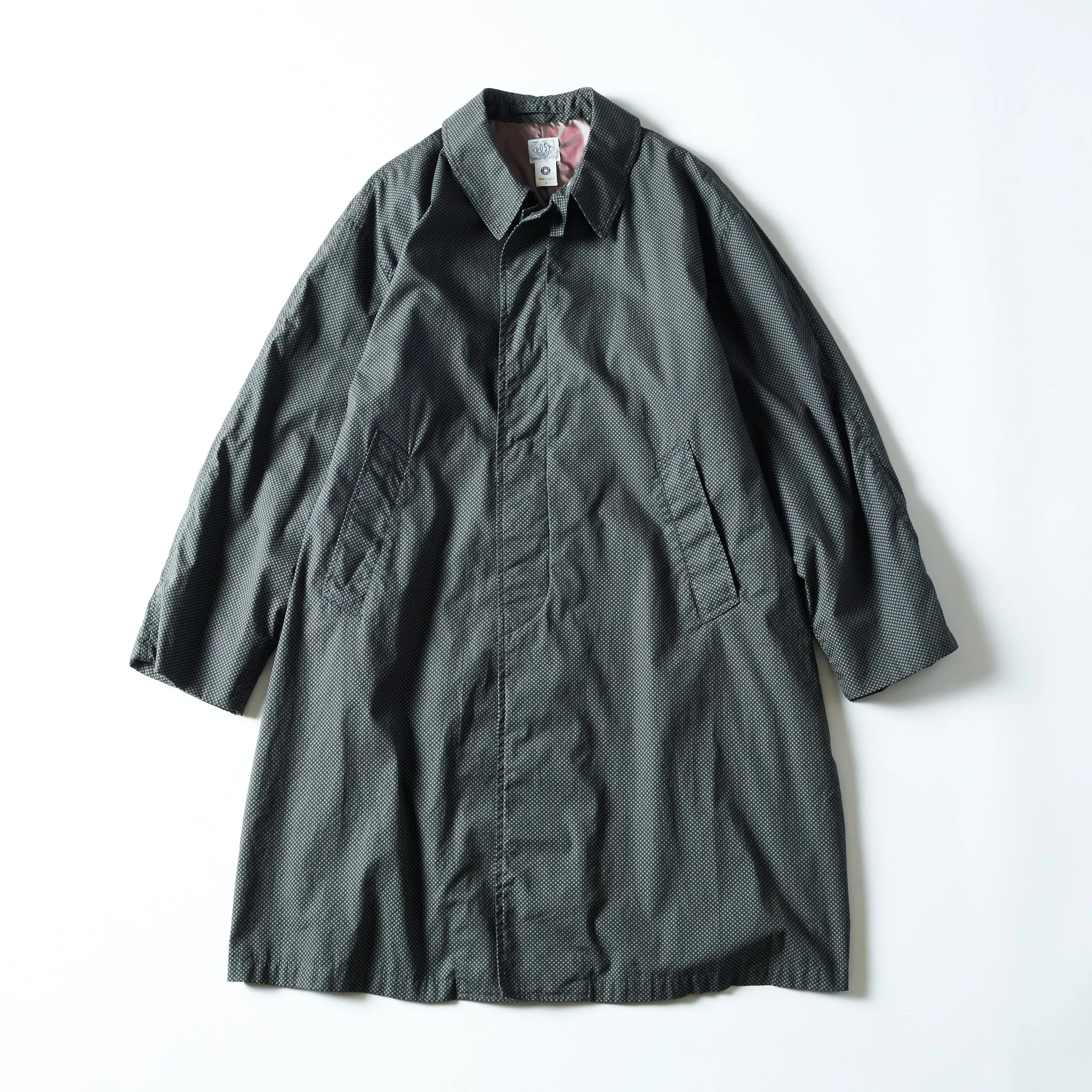 #3121-MP1 USN Utility Coat : micro print grey | Parallel