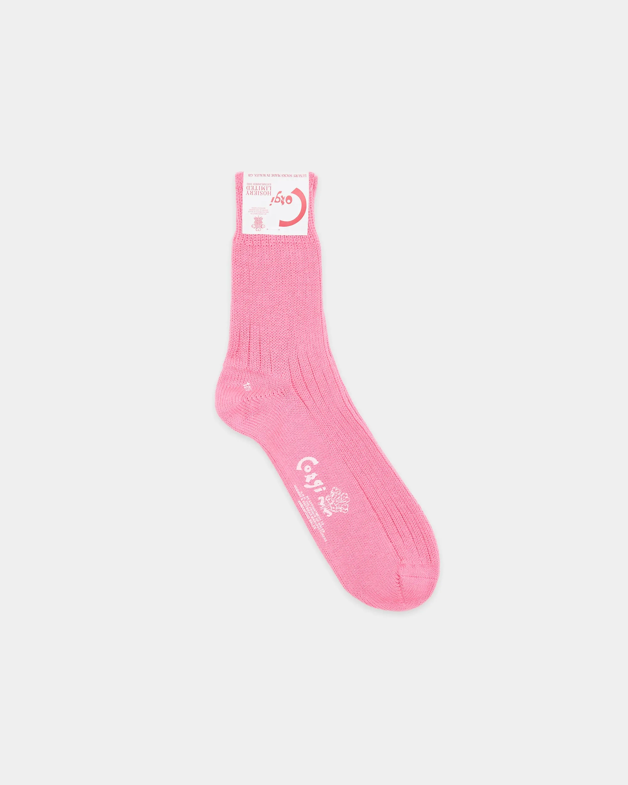 Corgi Socks, Shocking Pink | Parallel